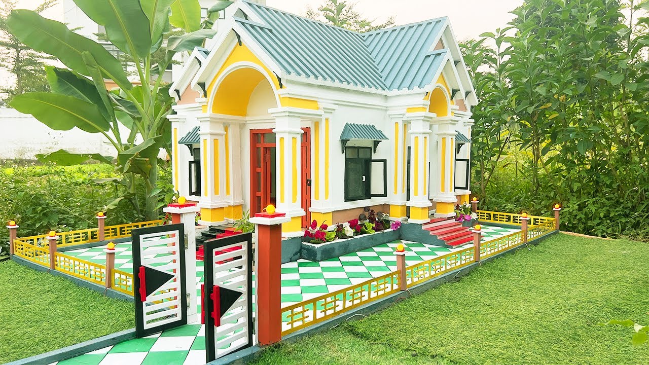 Full video: Design a unique and beautiful small house