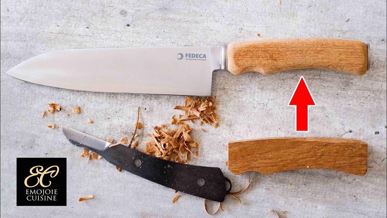 Step-by-step kitchen knife build: FEDECA knife kit