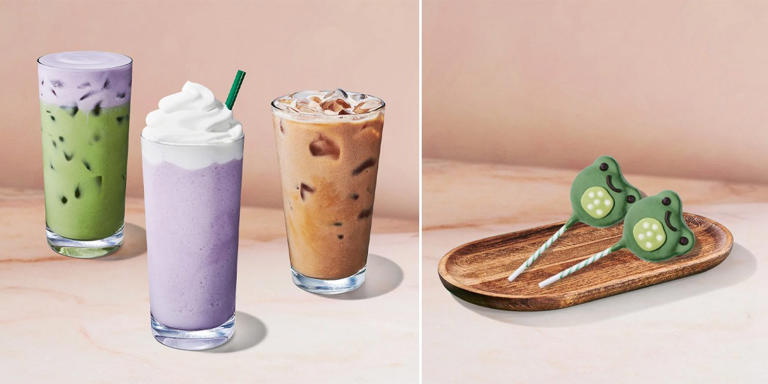 Starbucks previews 2026 spring menu while we're still freezing