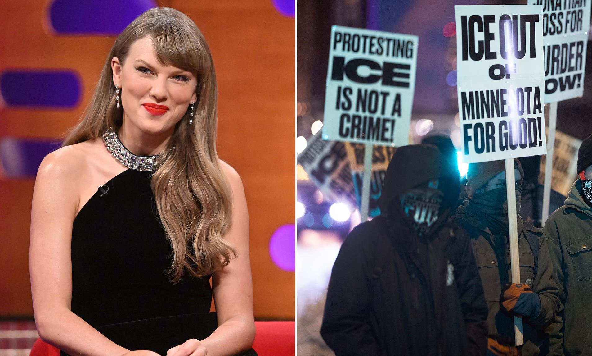 Taylor Swift fans savagely turn on the star for staying quiet over ICE