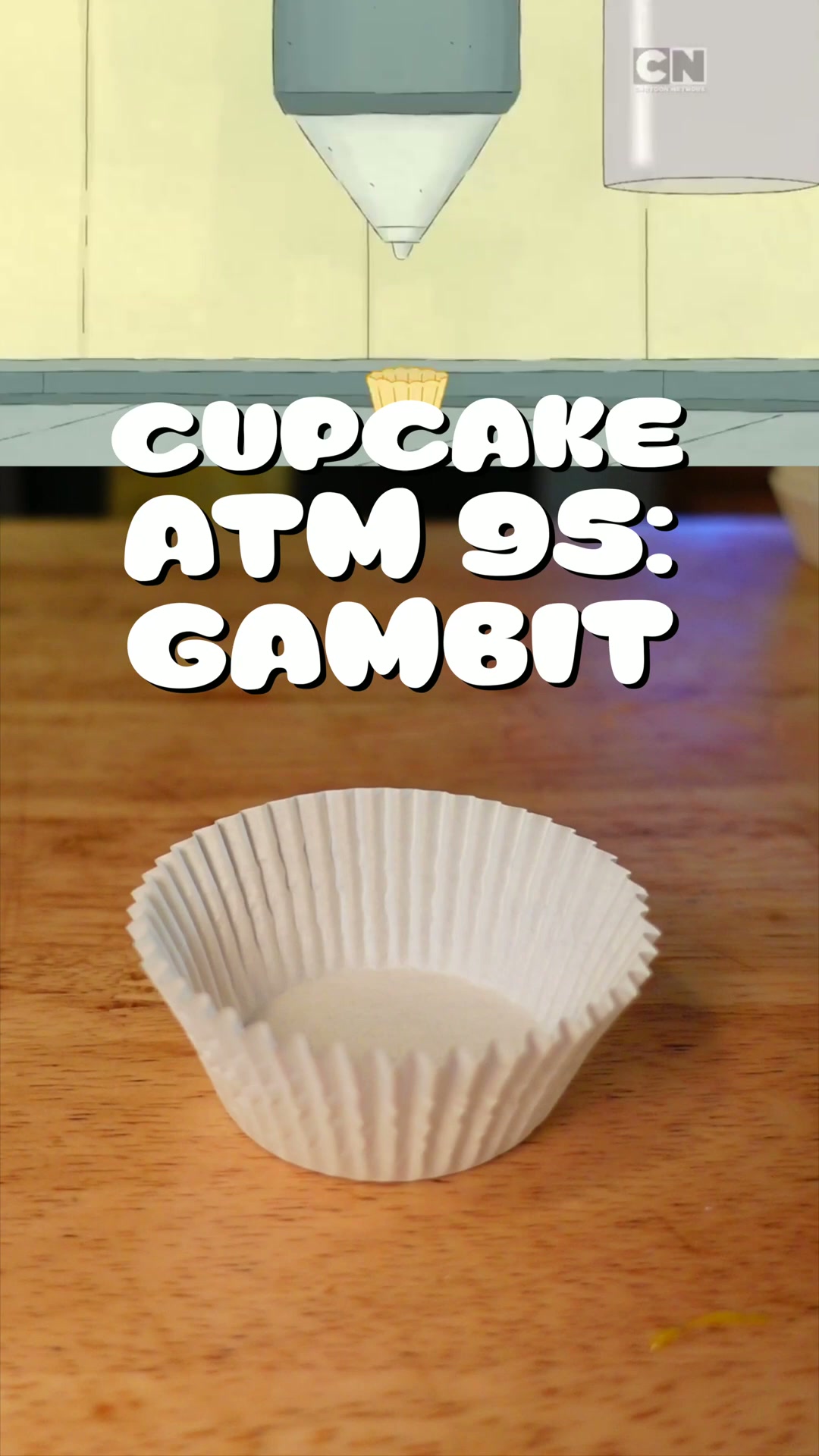 We Bare Bears cupcake ATM 95: Gambit edition! #shorts