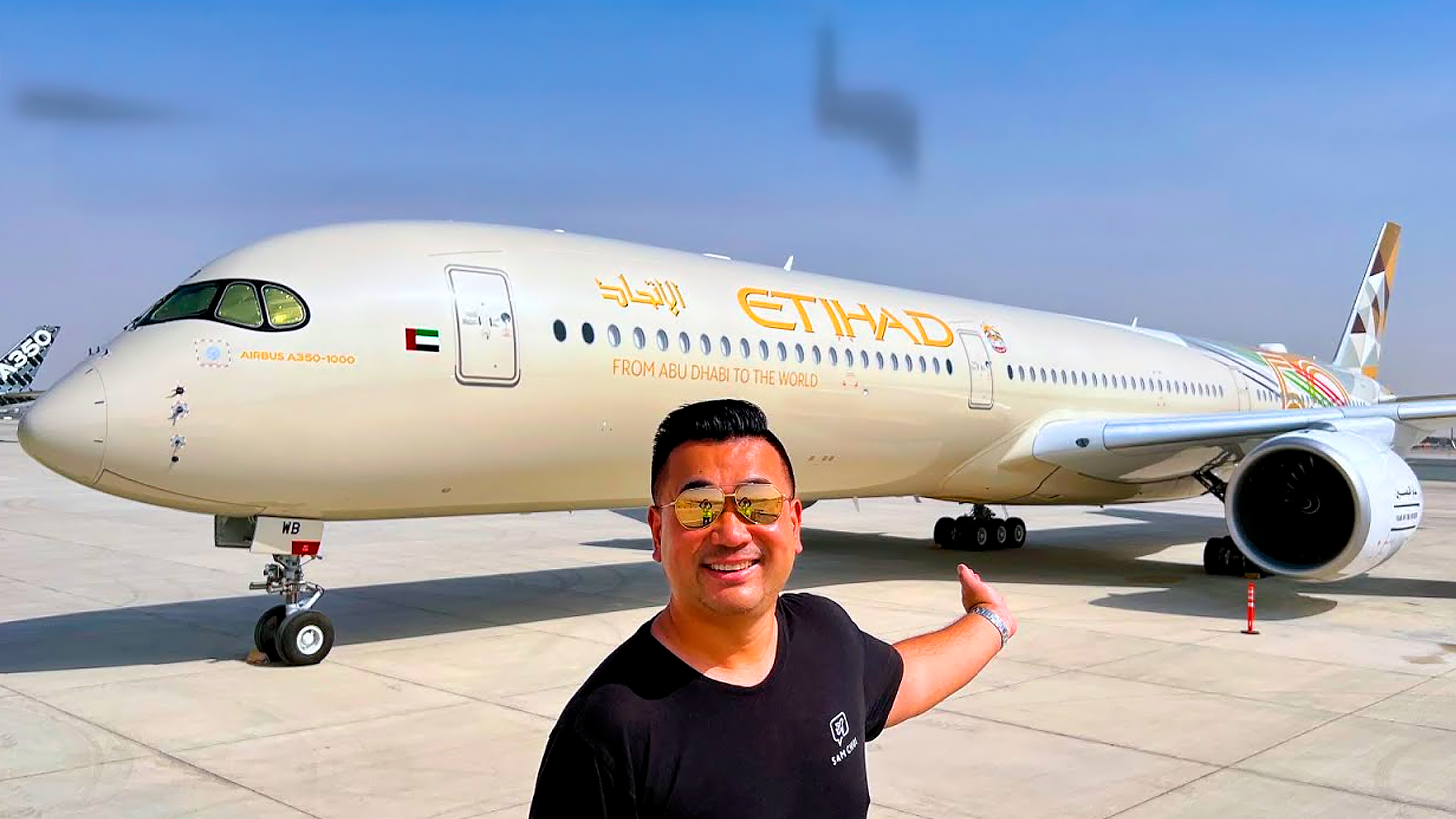 I traveled on Etihad's new A350-1000 ️