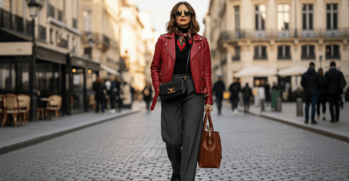 Red jackets are the new power piece—12 outfits that prove it