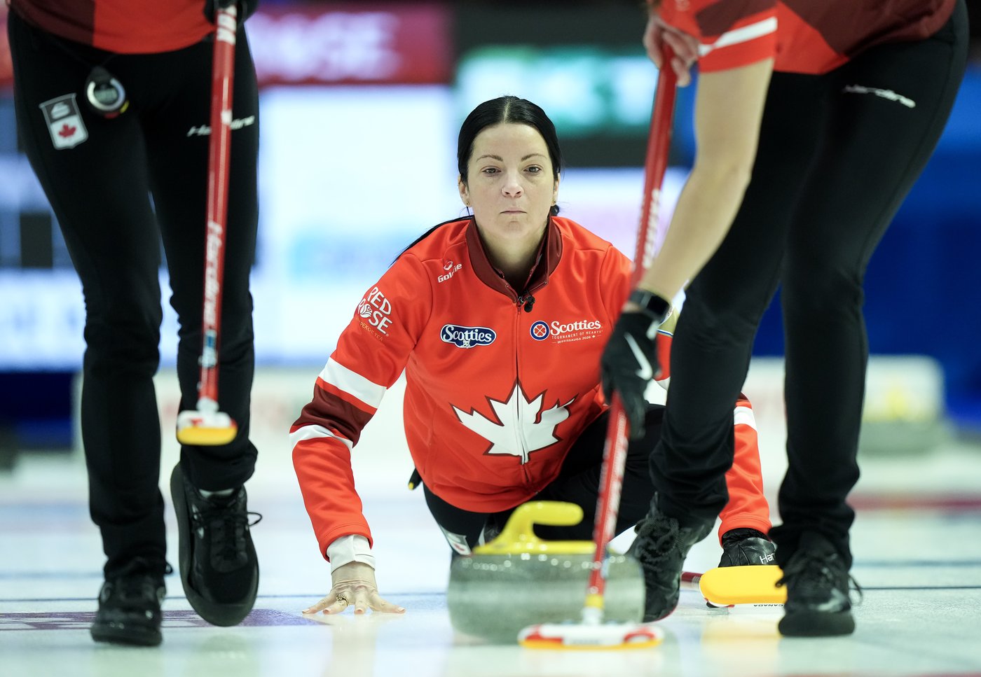 Einarson, Peterson, Sturmay and Black secure playoff spots at the Scotties