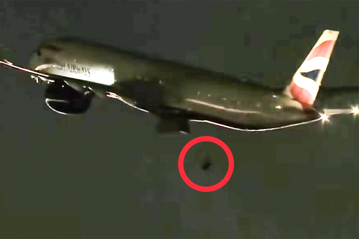 Wheel falls off British Airways flight as it takes off for Heathrow