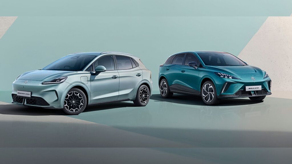 Voici le premier aperçu de la nouvelle MG4 et ce n’est pas la seule ...