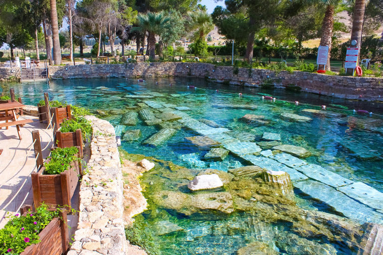 You probably had no idea you could swim in one of Cleopatra's famed pools