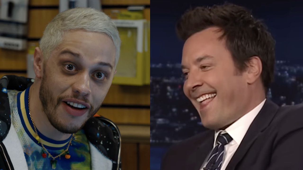 Pete Davidson just said the thing about Jimmy Fallon on late night no ...