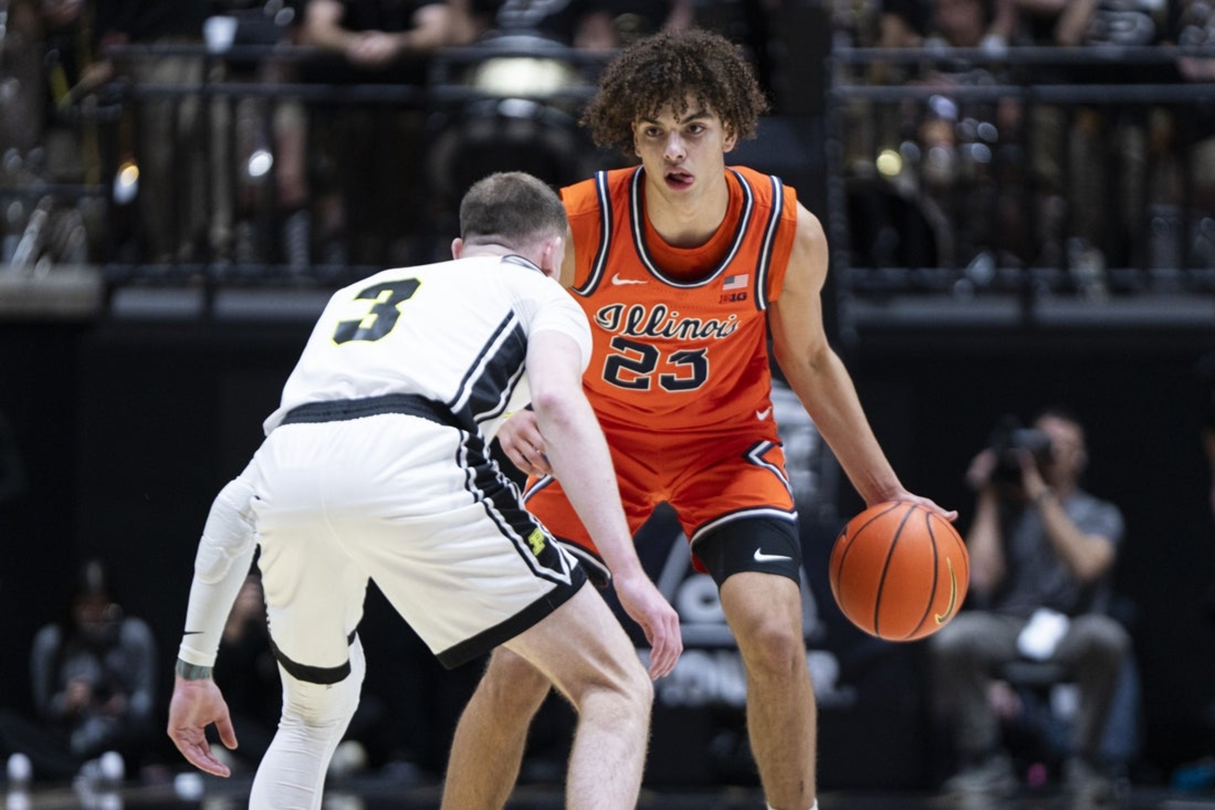 Keaton Wagler, No. 9 Illinois eye 'elite' effort vs. Washington