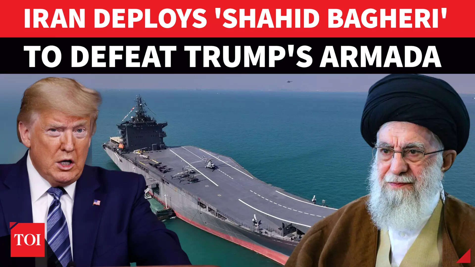 Iran unleashes 'Drone monster' on Trump's armada; why IRGC's warship ...