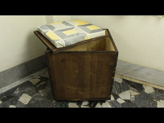 How to build a storage ottoman