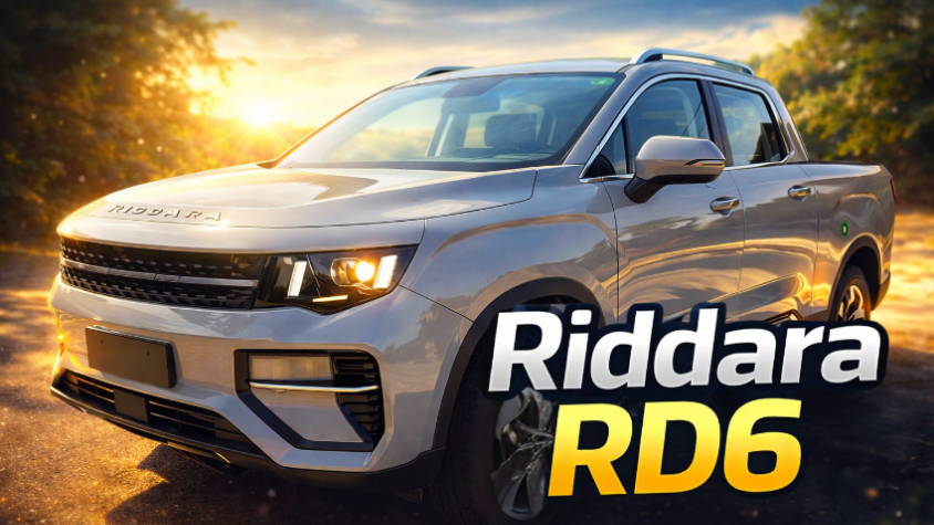 Riddara RD6 plug-in hybrid: Una pickup que apuesta por la electrificación