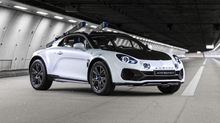 L'Alpine A110 s'offre une version tout-terrain façon 911 Dakar pour sa ...