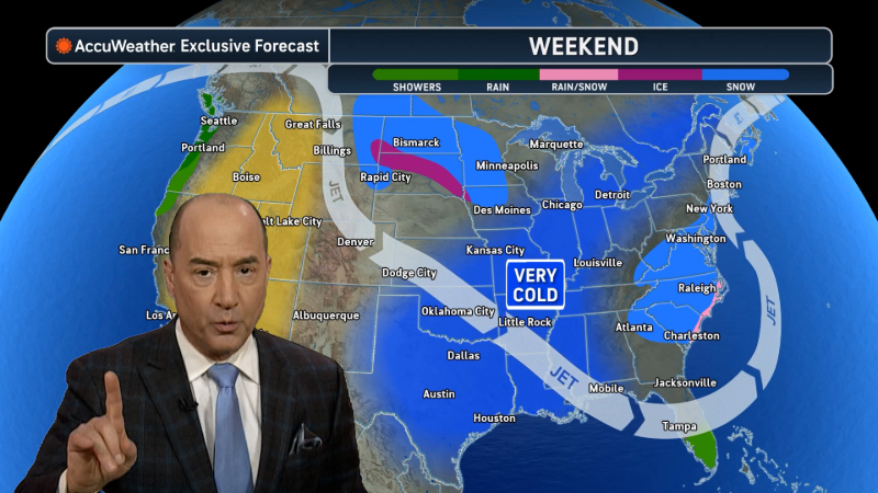 Snowstorm expected along the East Coast for some this weekend