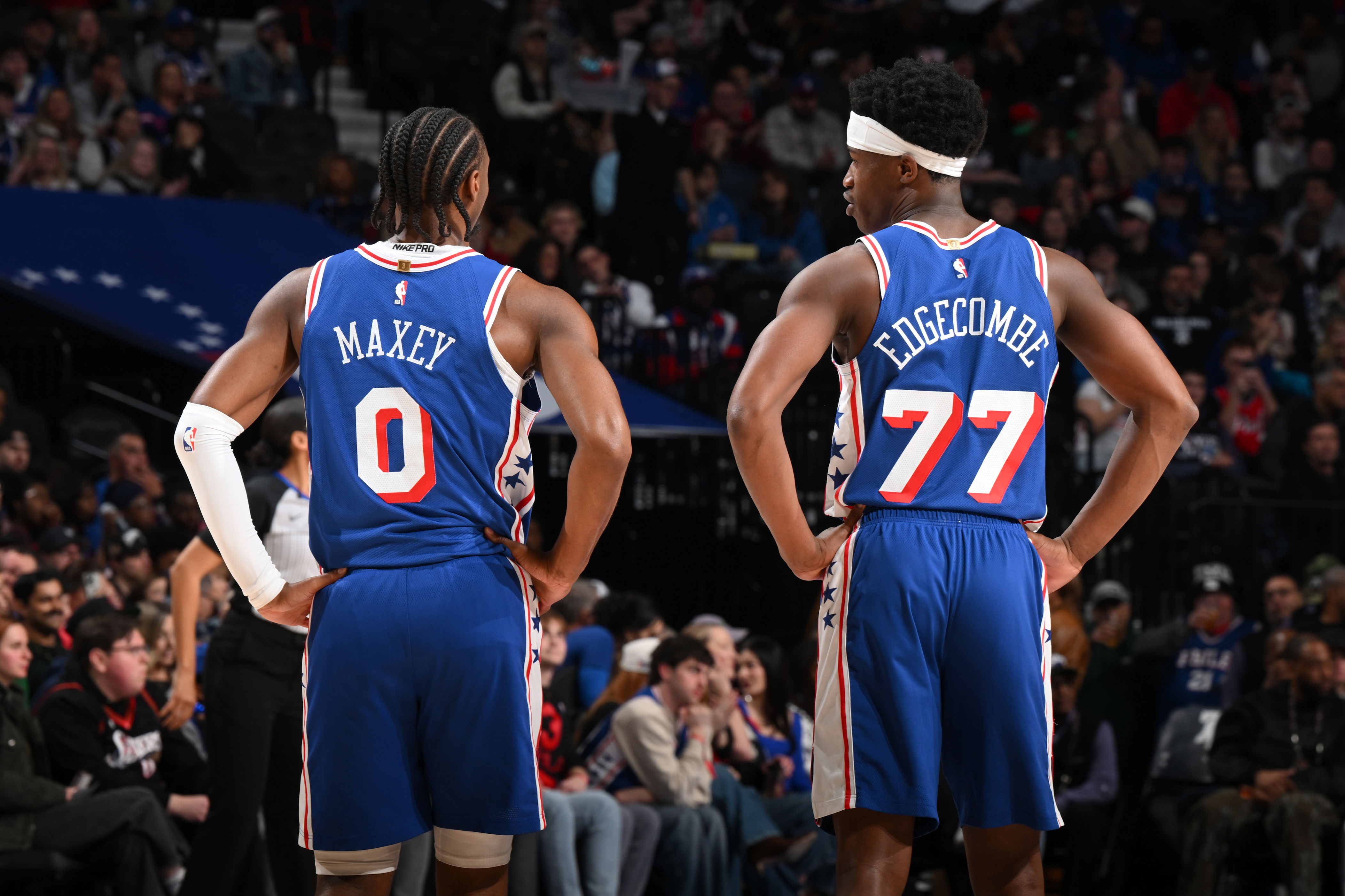 Tyrese Maxey and VJ Edgecome are on the new cover of 'SLAM Magazine'