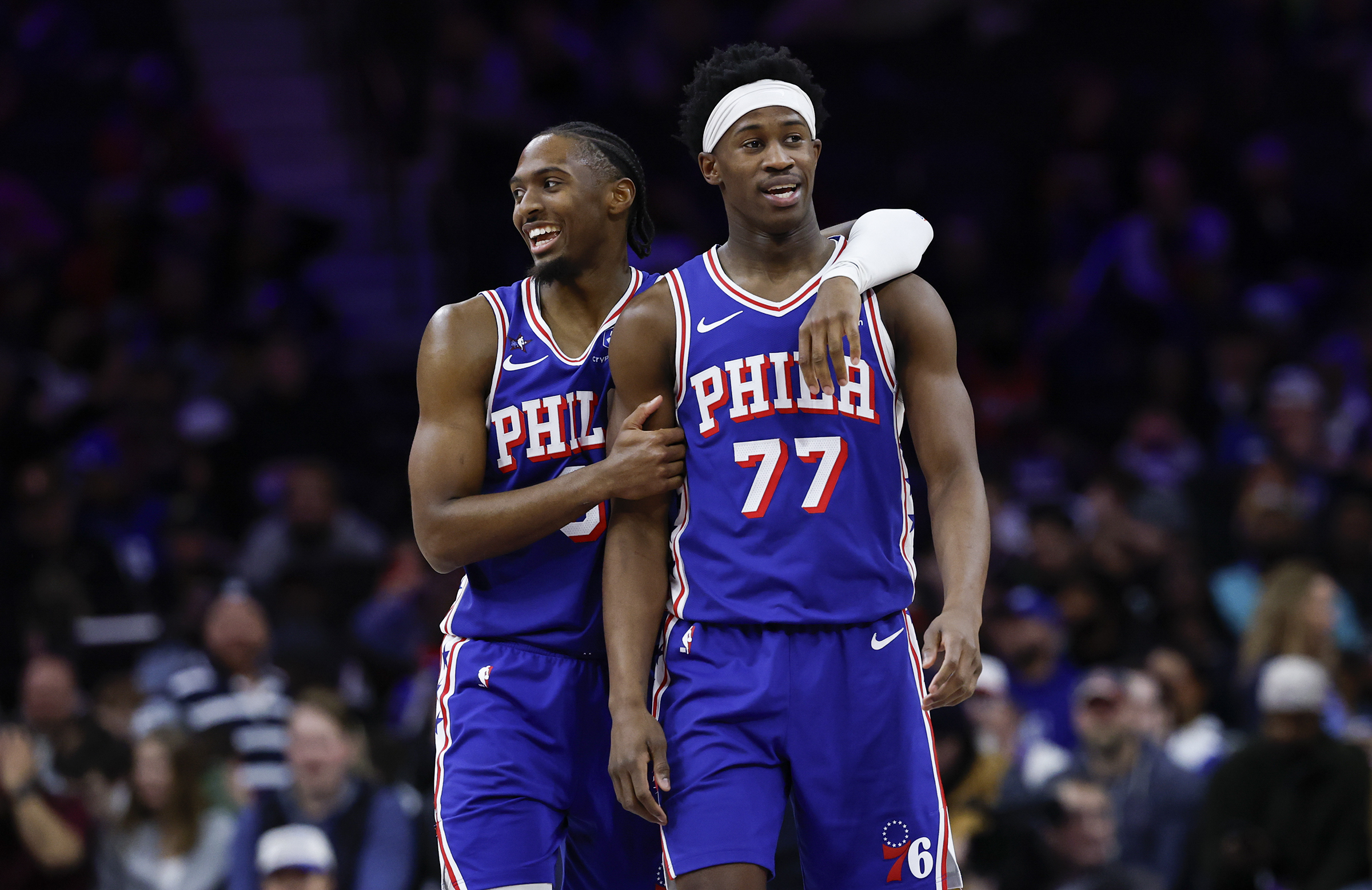 Tyrese Maxey and VJ Edgecombe land on the latest cover of SLAM magazine