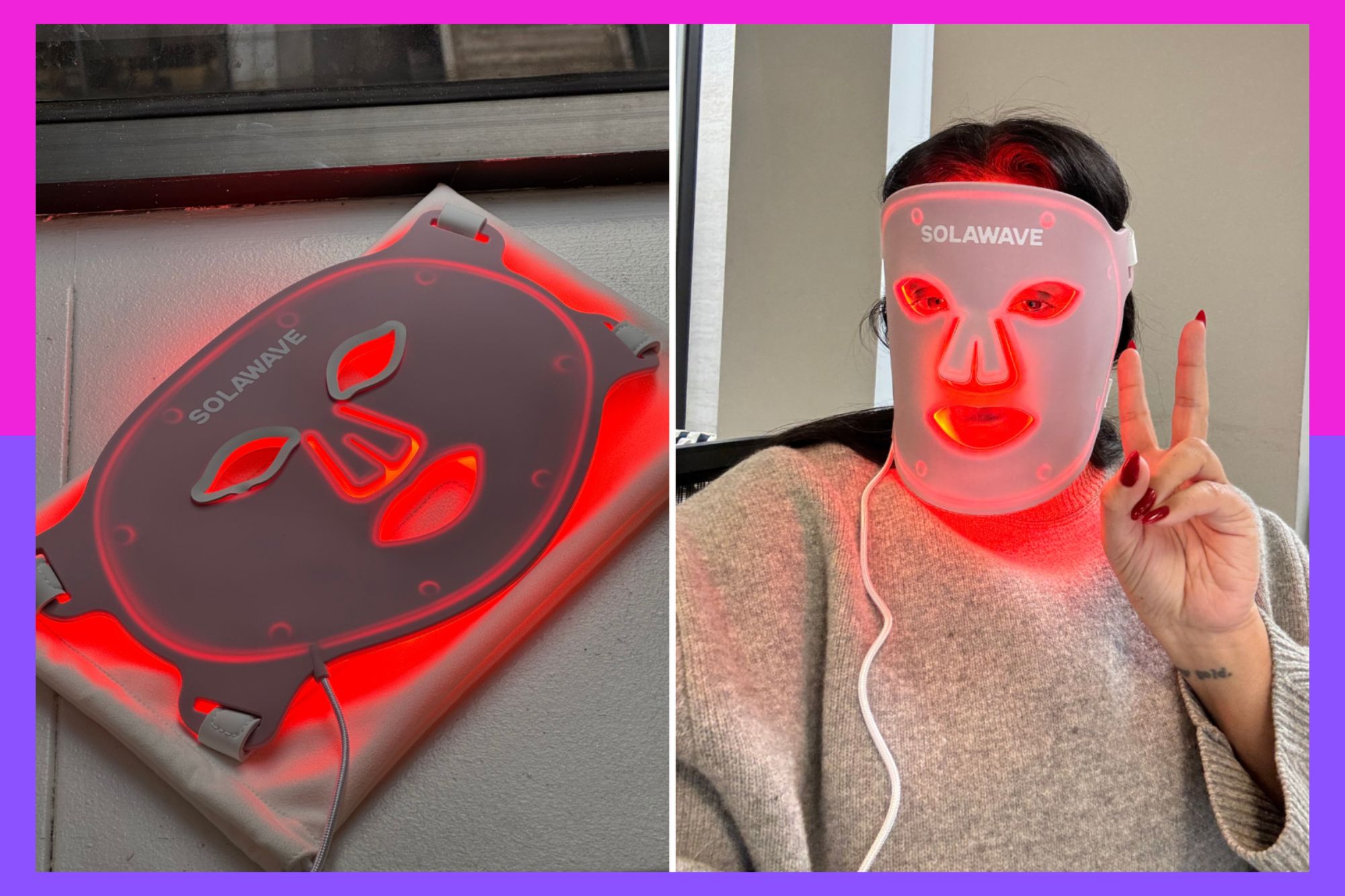 This LED face mask gave me that 'glow from within' look — here's how ...