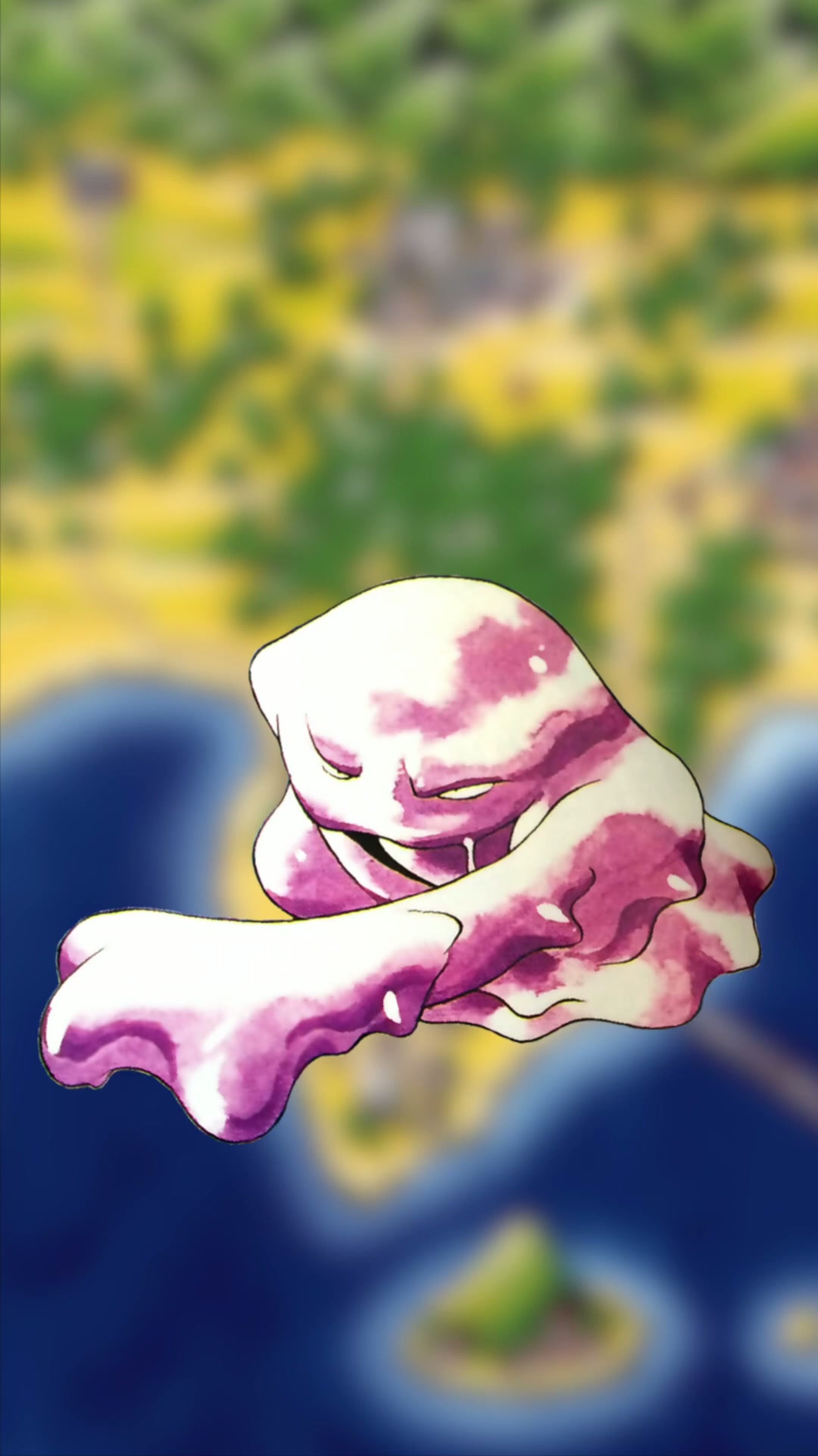 Muk in generation I: The toxic sludge Pokémon! 💀🦠 #shorts #pokemon