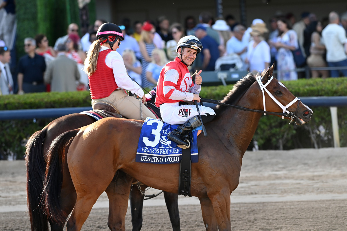 Jockey of the week: Junior Alvarado wins four races on Pegasus World ...