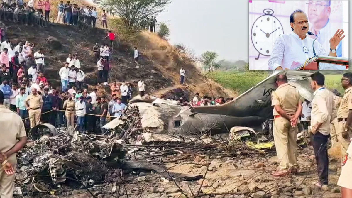 From landing clearance to crash in 60 seconds: Ajit Pawar's plane crash ...