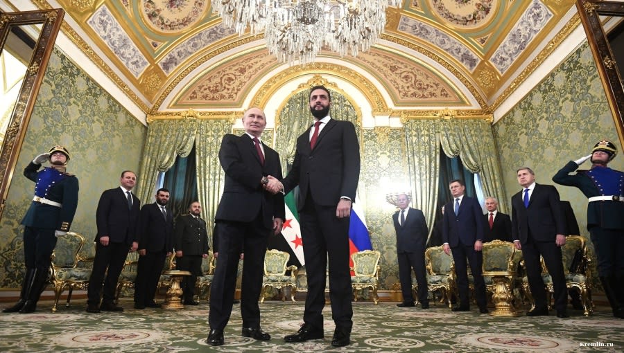 Al-Shaara in Moscow to build on multi-vector ties with Russia