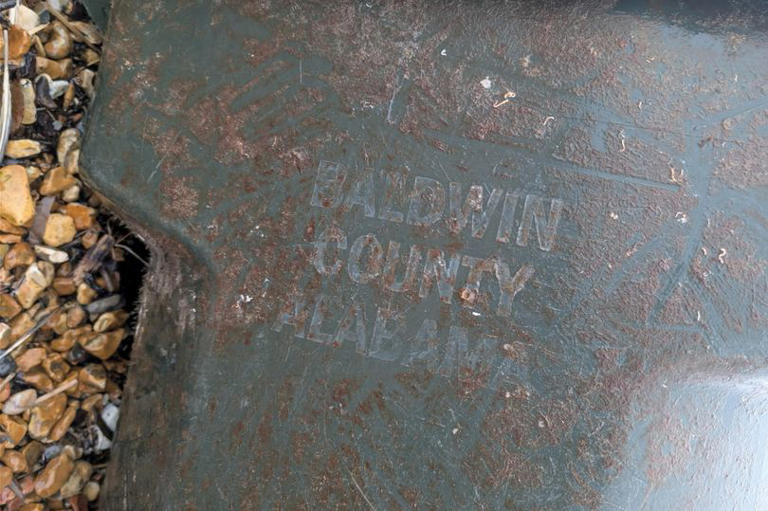 Alabama garbage can swept away by hurricane washes up 4,000 miles away ...