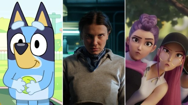 'Bluey,' 'Stranger Things' and 'KPop Demon Hunters' Among Nielsen's ...