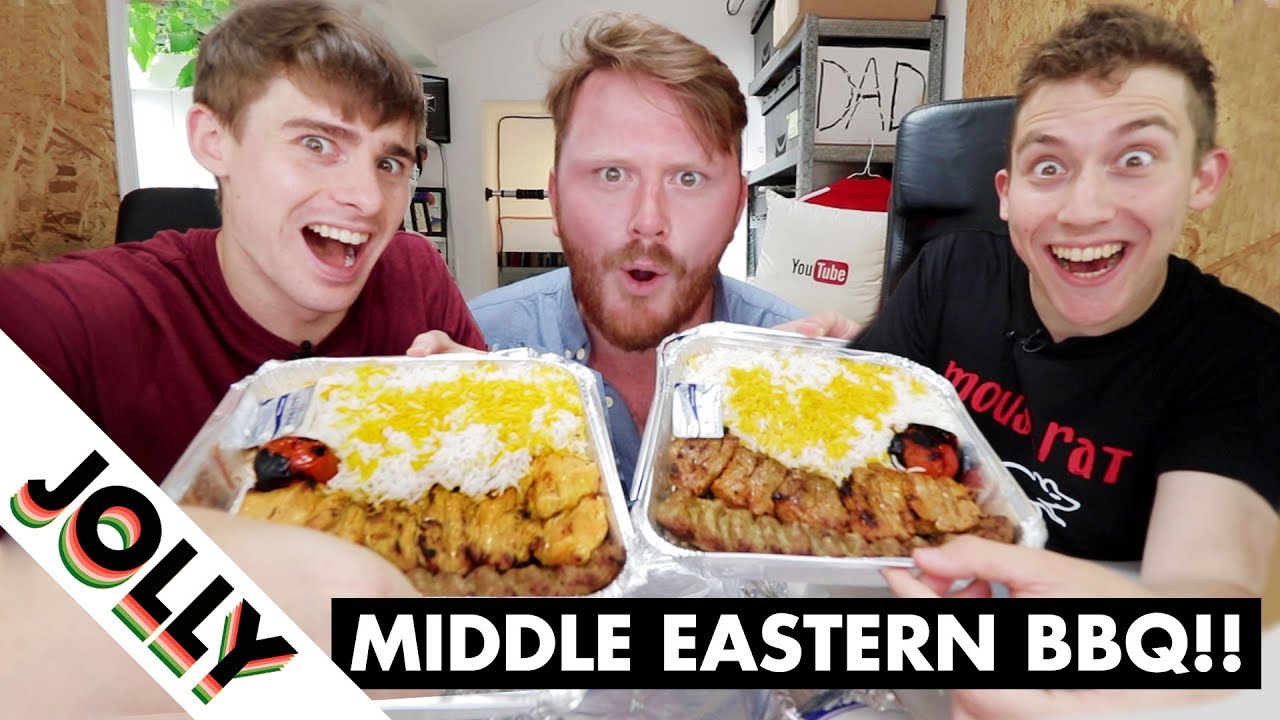 Trying authentic Middle Eastern BBQ with an Arabic language twist ...