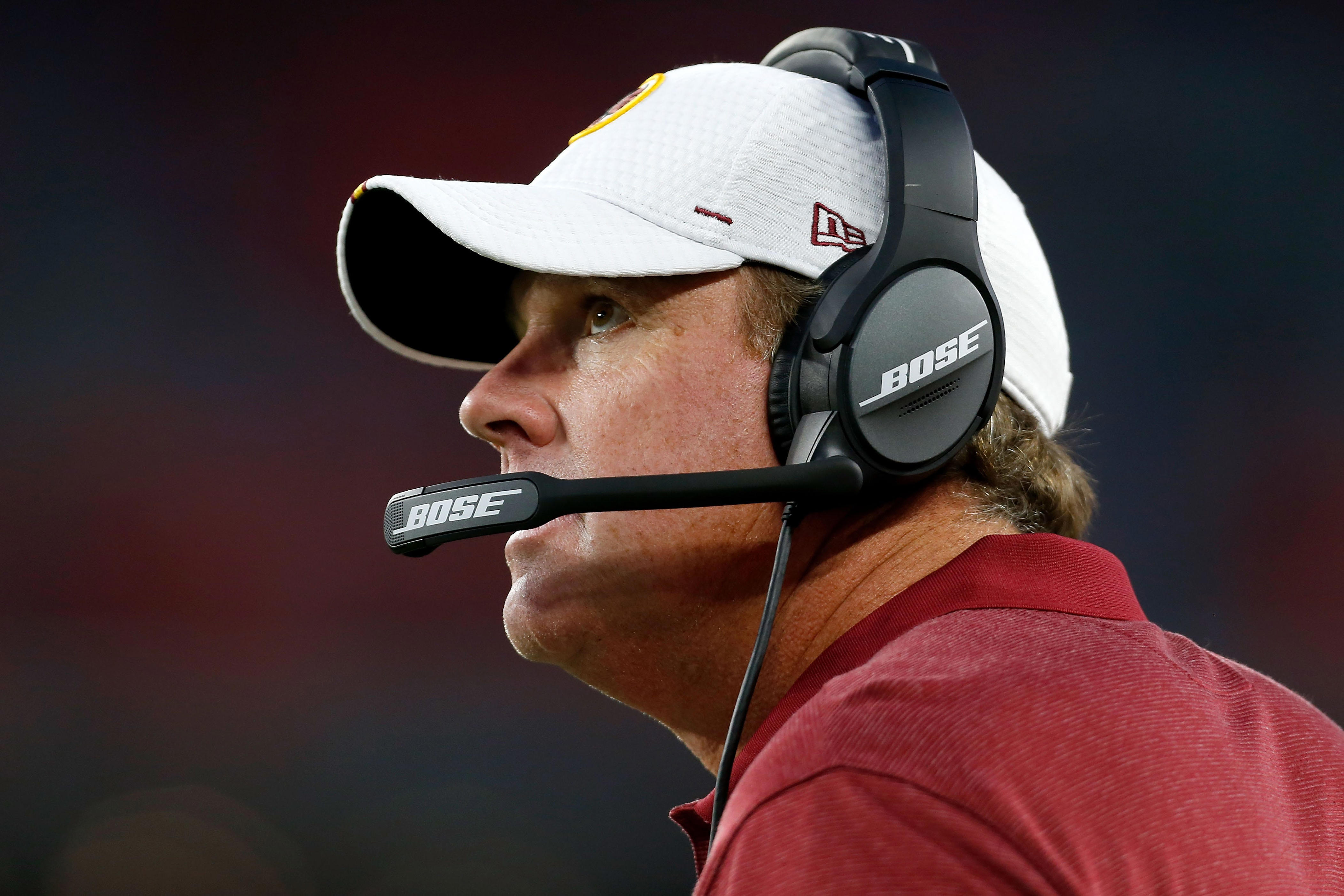 Jay Gruden had an interesting reaction to Broncos firing Joe Lombardi
