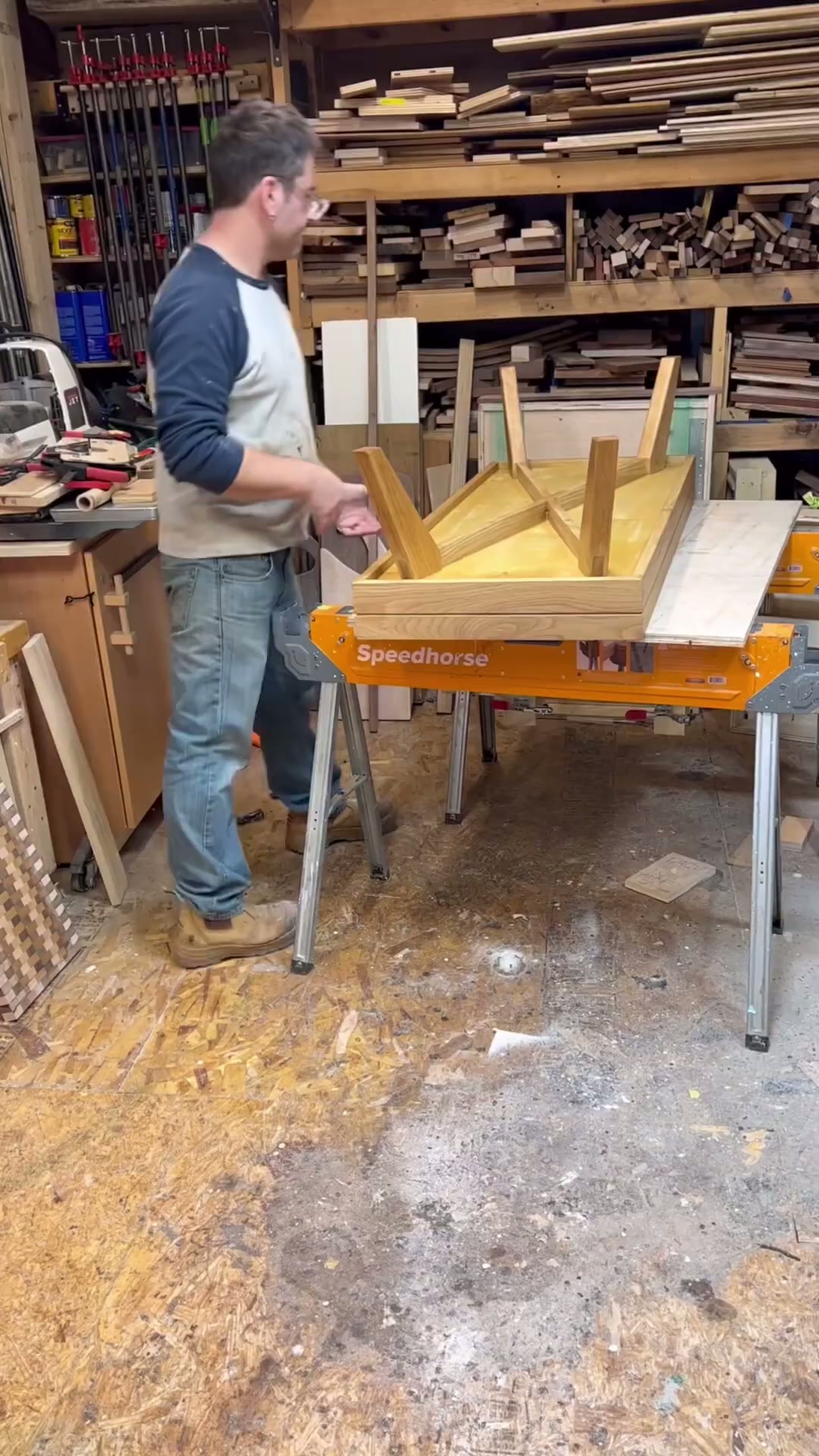 Easy method for half lap joinery with the Microjig Fit Finder #workshop ...