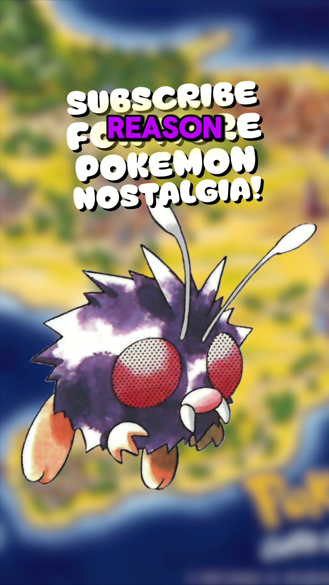 Venonat in Generation I: Bugging out with this fuzzy foe! #shorts