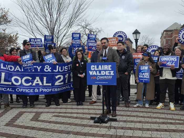 Claire Valdez puts union advocacy front and center in bid to succeed ...
