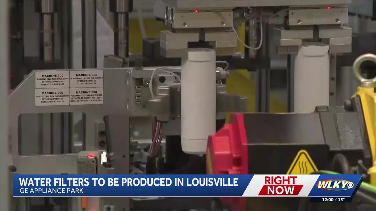 Water filters to be produced at GE Appliances in Louisville