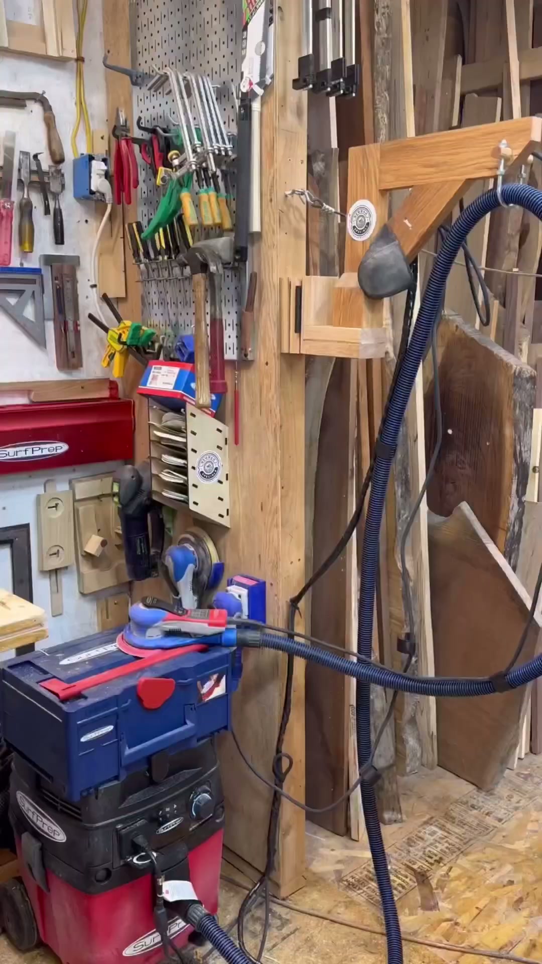 Simple method to make a double hinge extending vacuum boom arm # ...