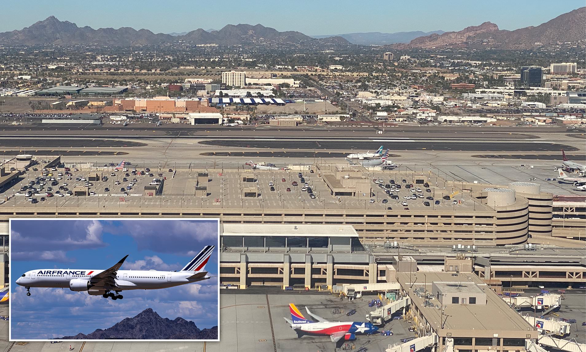 Air France staff let Jordanian man get on flight at Arizona airport ...