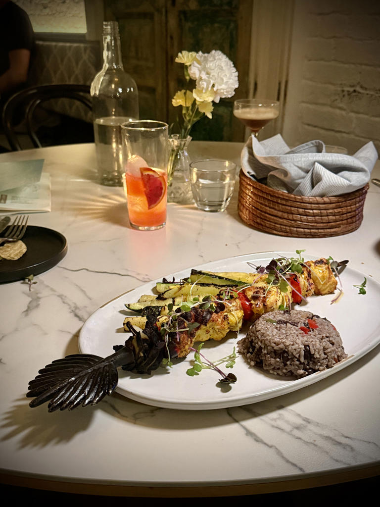 This tropical Dupont getaway touts the best grilled octopus in town