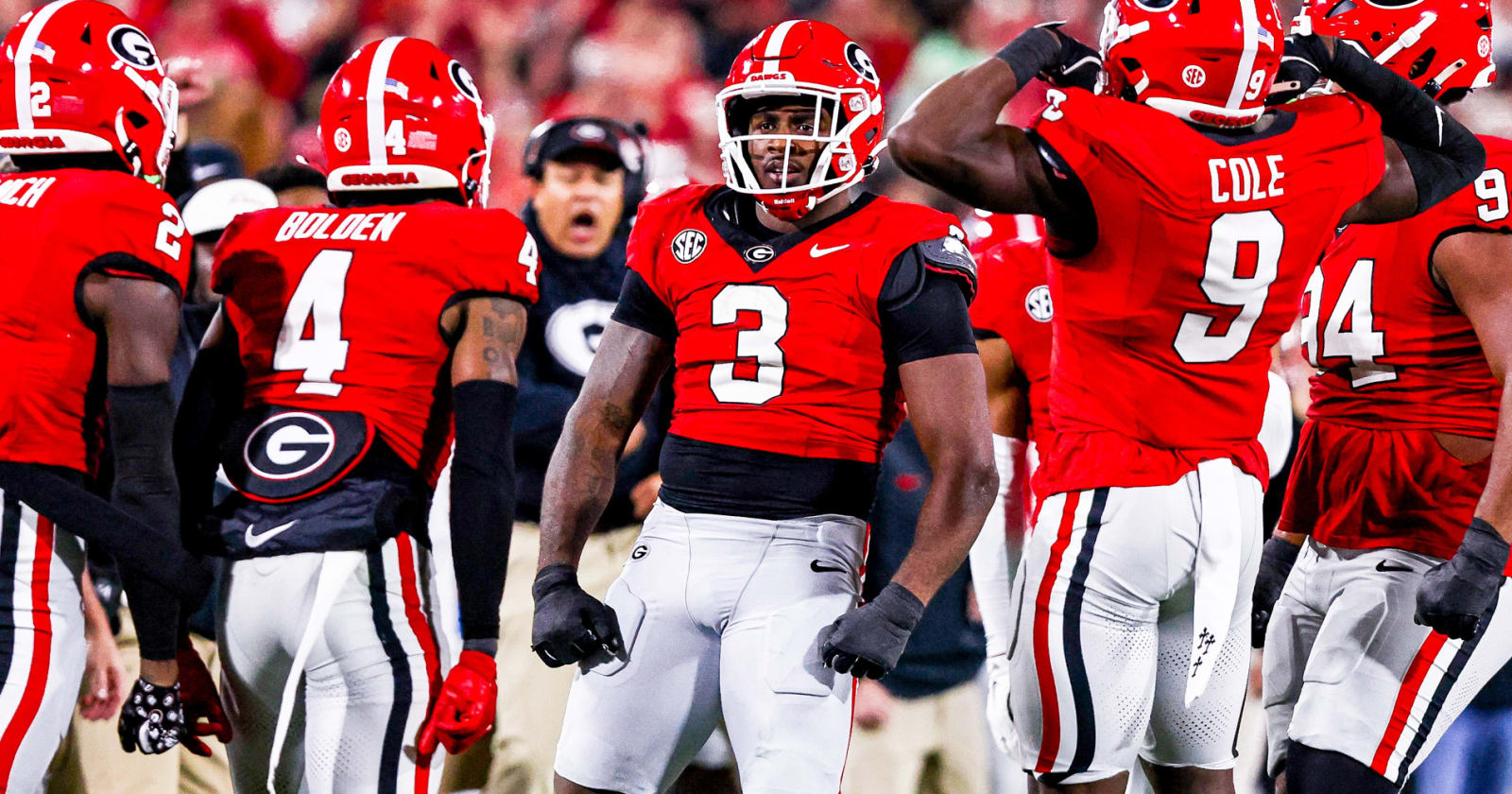 Three Georgia Bulldogs in first round of 2026 NFL mock draft