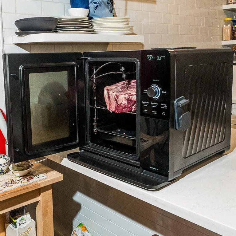 The GE Profile indoor smoker is cheaper by $200 today. The timing is ...