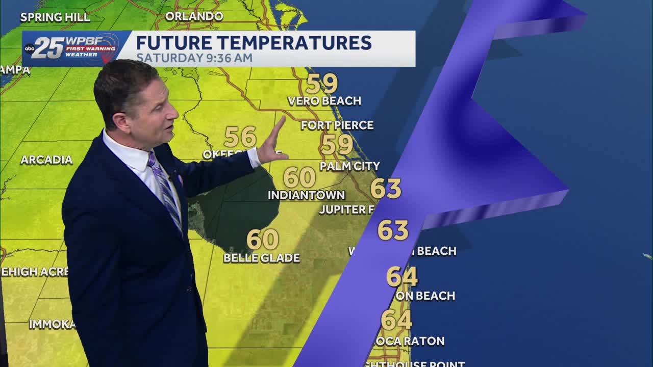 The coldest temperatures so far