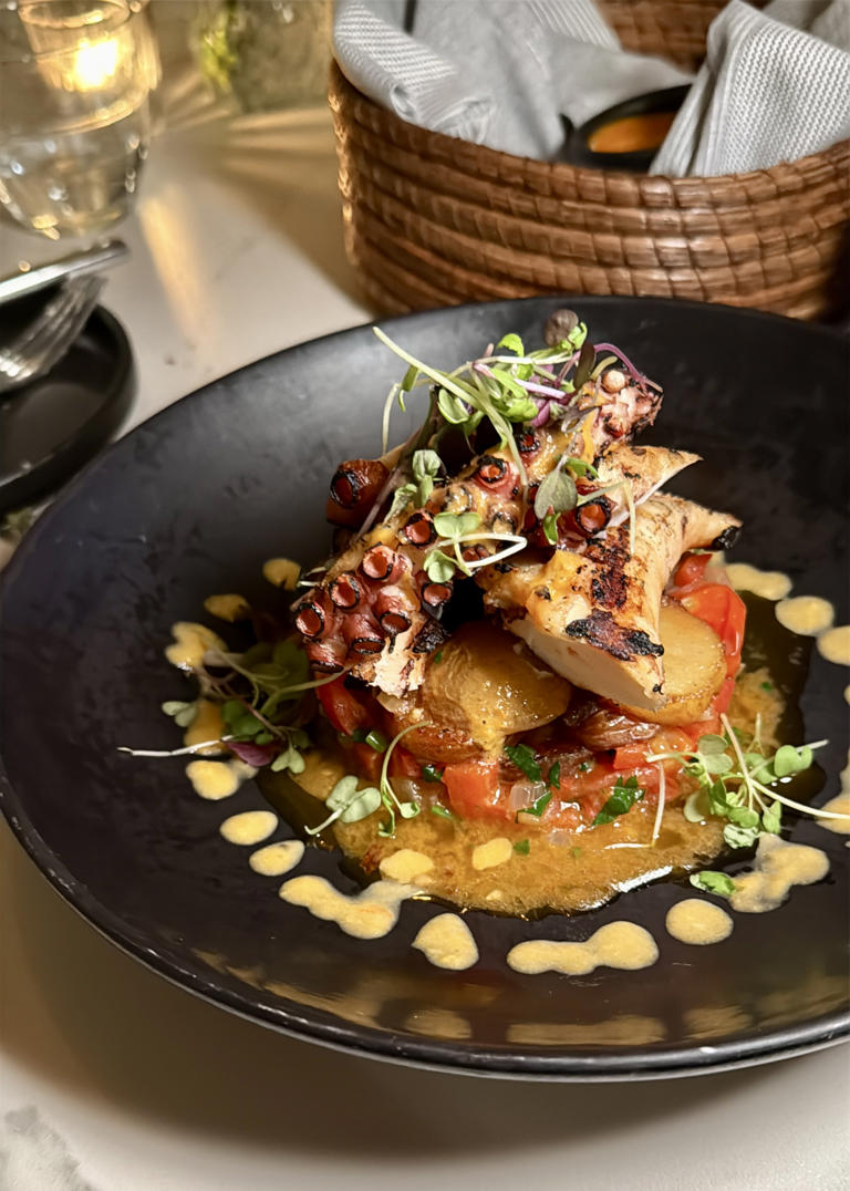 This tropical Dupont getaway touts the best grilled octopus in town