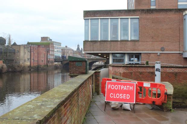 £130k for 'challenging project' to reopen riverside path a year after ...