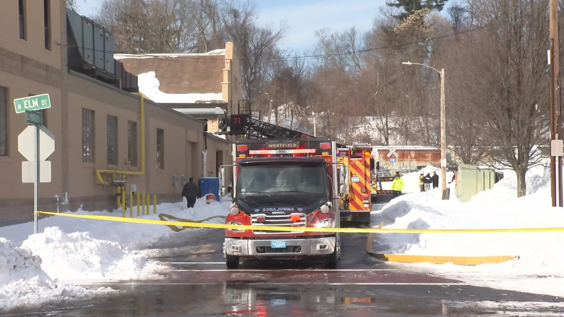Firefighters, hazmat crews respond to fire at Westfield business