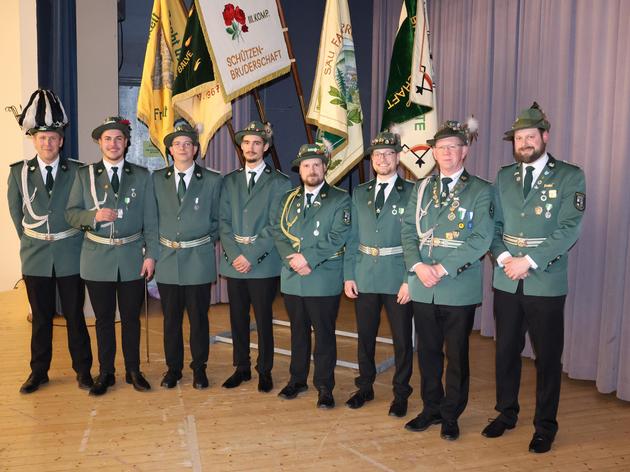 St.-Sebastian-Bruderschaft geizt nicht mit Auszeichnungen: Ehre sei ...