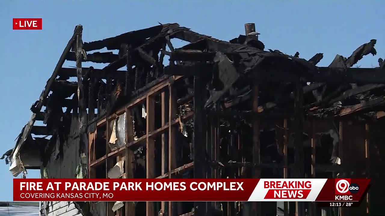 KCFD crews respond to 2 fires in Parade Park neighborhood