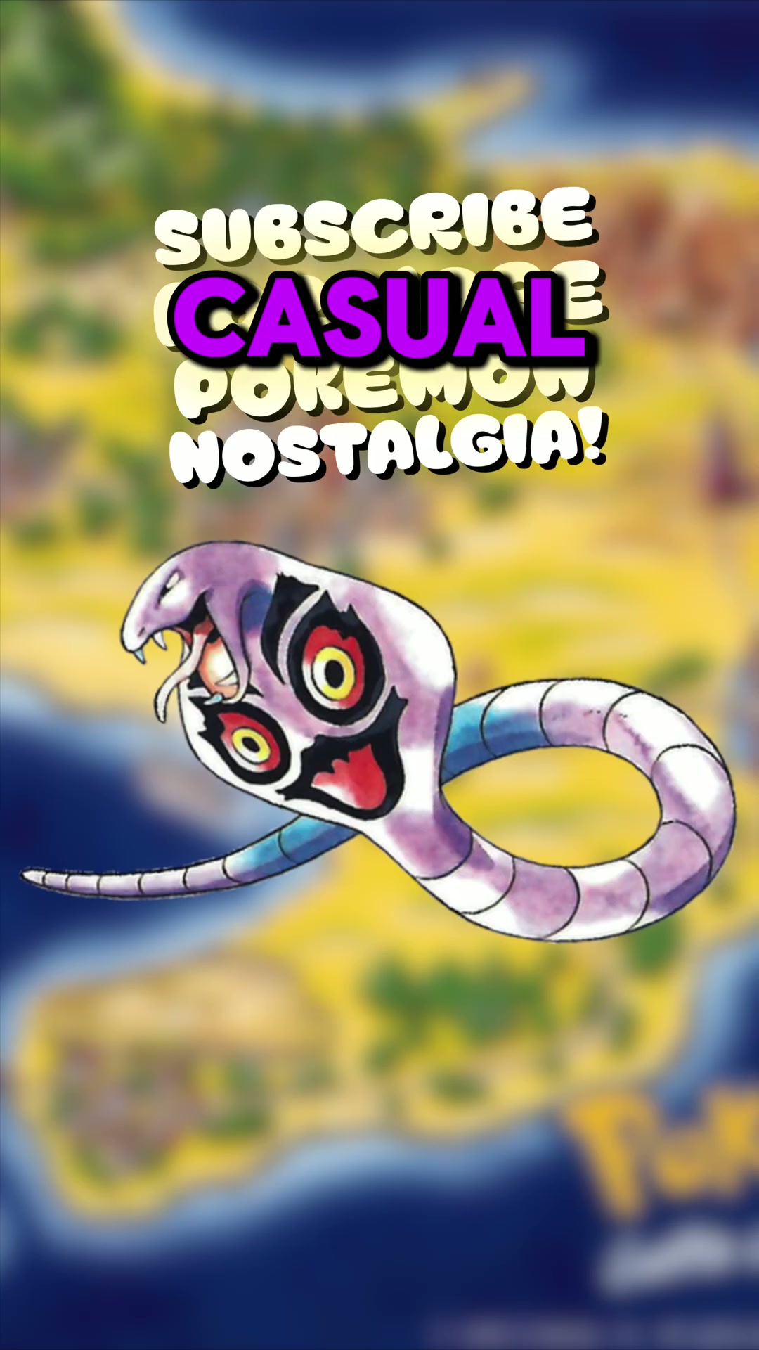 Arbok in Generation I: Classic Pokémon evolution! #shorts #pokemon