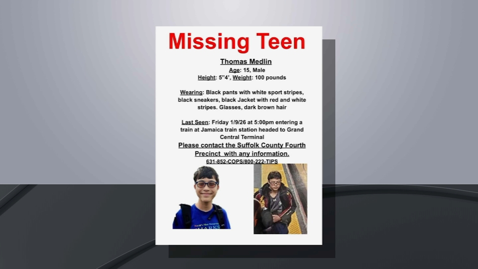 Teen missing 2 weeks after leaving LI for Roblox meetup in New York City