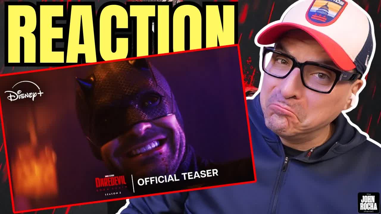 Daredevil Born Again S2 teaser trailer reaction | Marvel | Disney Plus