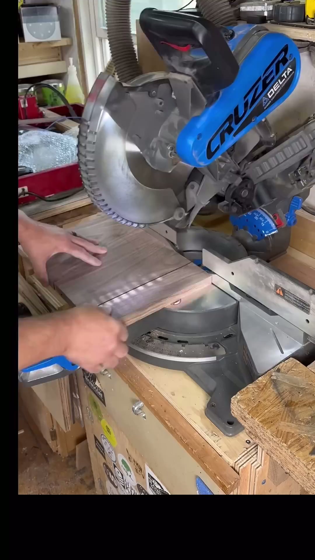 Making the base for a Jefferson bookstand with my Delta Cruzer # ...