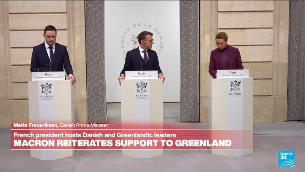 Replay: France's Macron, Denmark and Greenland leaders give joint press ...