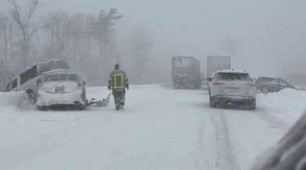 Update: I-81 reopens after pileups; no unnecessary travel advisory ...